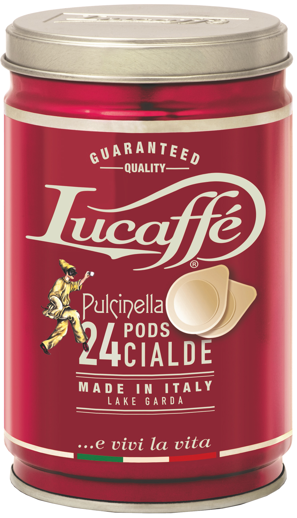 Lucaffé | ESE Pods Pulcinella Espresso | 24 ESE Pods / Cialde